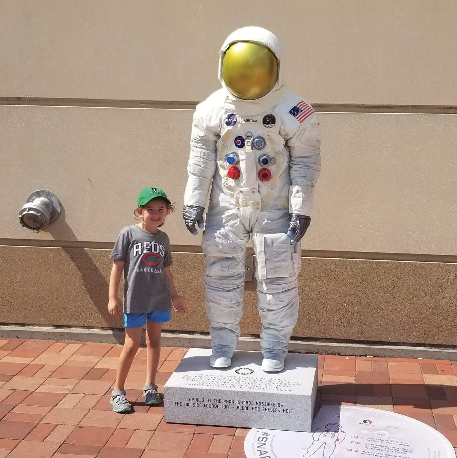 Houston, We've Landed on Solid Granite. New Apollo Suits on Display